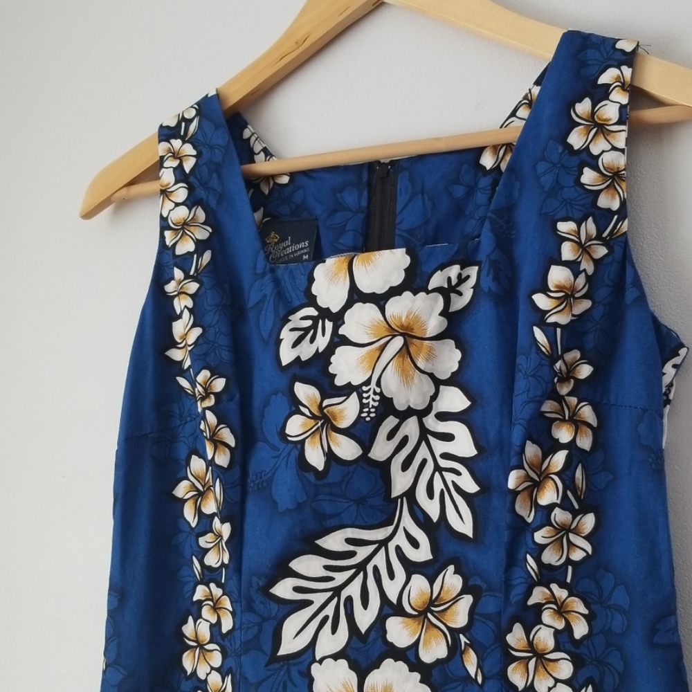 Authentic Royal Creations Made In Hawaii Dress Med - Gem